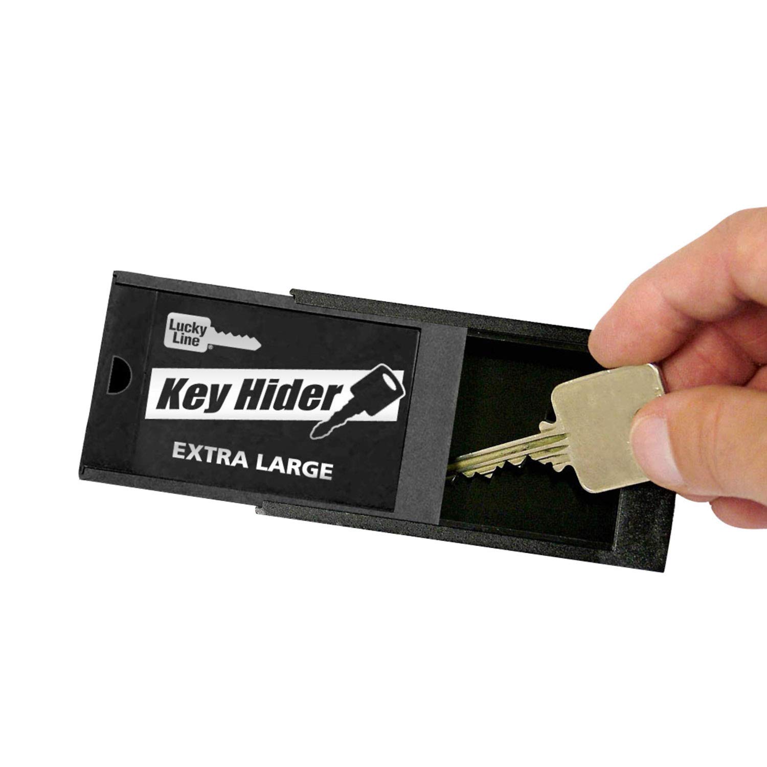 Lucky Line Extra Large Magnetic Key hider Case Key Holder for Large Keys (9121)