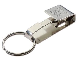 lucky line key safe slip-on, 2” wide belt key ring - heavy duty belt key clip, key chain