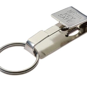 Lucky Line Key Safe Slip-On, 2” Wide Belt Key Ring - Heavy Duty Belt Key Clip, Key Chain