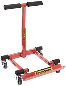 fastcap speedollie 250-pound capacity speed-dolly, red