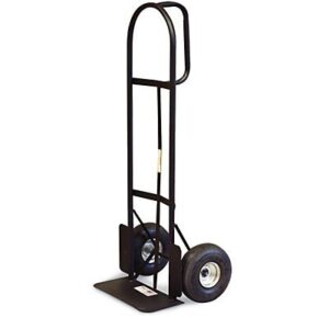 Milwaukee Hand Trucks 30029 D-Handle Truck with 18-Inch Toe Plate and Pneumatic Tires