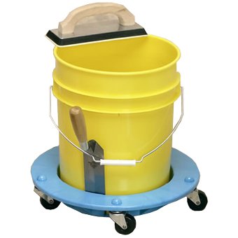 Bucket Dolly - Heavy Duty Rolling Cart for 5 Gallon Buckets