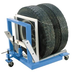 otc 1770a 1,500 lb. capacity, adjustable height dual wheel dolly