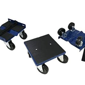 Shepherd Hardware 9298 Snowmobile Dolly Set, 1000-lb Load Capacity , Blue