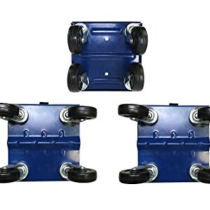 Shepherd Hardware 9298 Snowmobile Dolly Set, 1000-lb Load Capacity , Blue