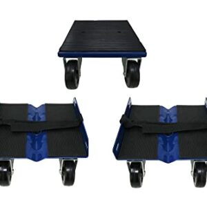 Shepherd Hardware 9298 Snowmobile Dolly Set, 1000-lb Load Capacity , Blue