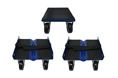 Shepherd Hardware 9298 Snowmobile Dolly Set, 1000-lb Load Capacity , Blue