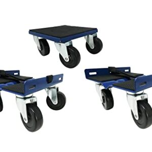 Shepherd Hardware 9298 Snowmobile Dolly Set, 1000-lb Load Capacity , Blue