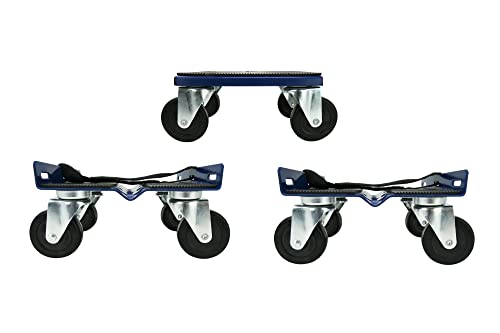 Shepherd Hardware 9298 Snowmobile Dolly Set, 1000-lb Load Capacity , Blue