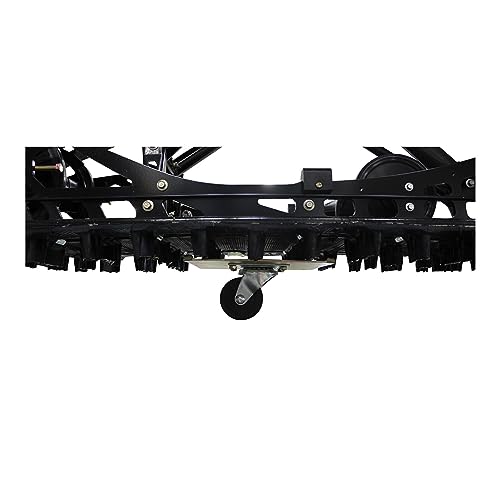 Extreme Max 5800.0200 Power Wheels Drivable Steerable Snowmobile Dollies - Standard, Fits Skis Up To 7" Wide, Off-Road Compatible,Gold