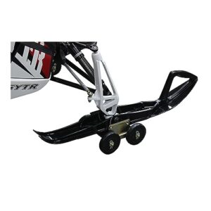 Extreme Max 5800.0200 Power Wheels Drivable Steerable Snowmobile Dollies - Standard, Fits Skis Up To 7" Wide, Off-Road Compatible,Gold