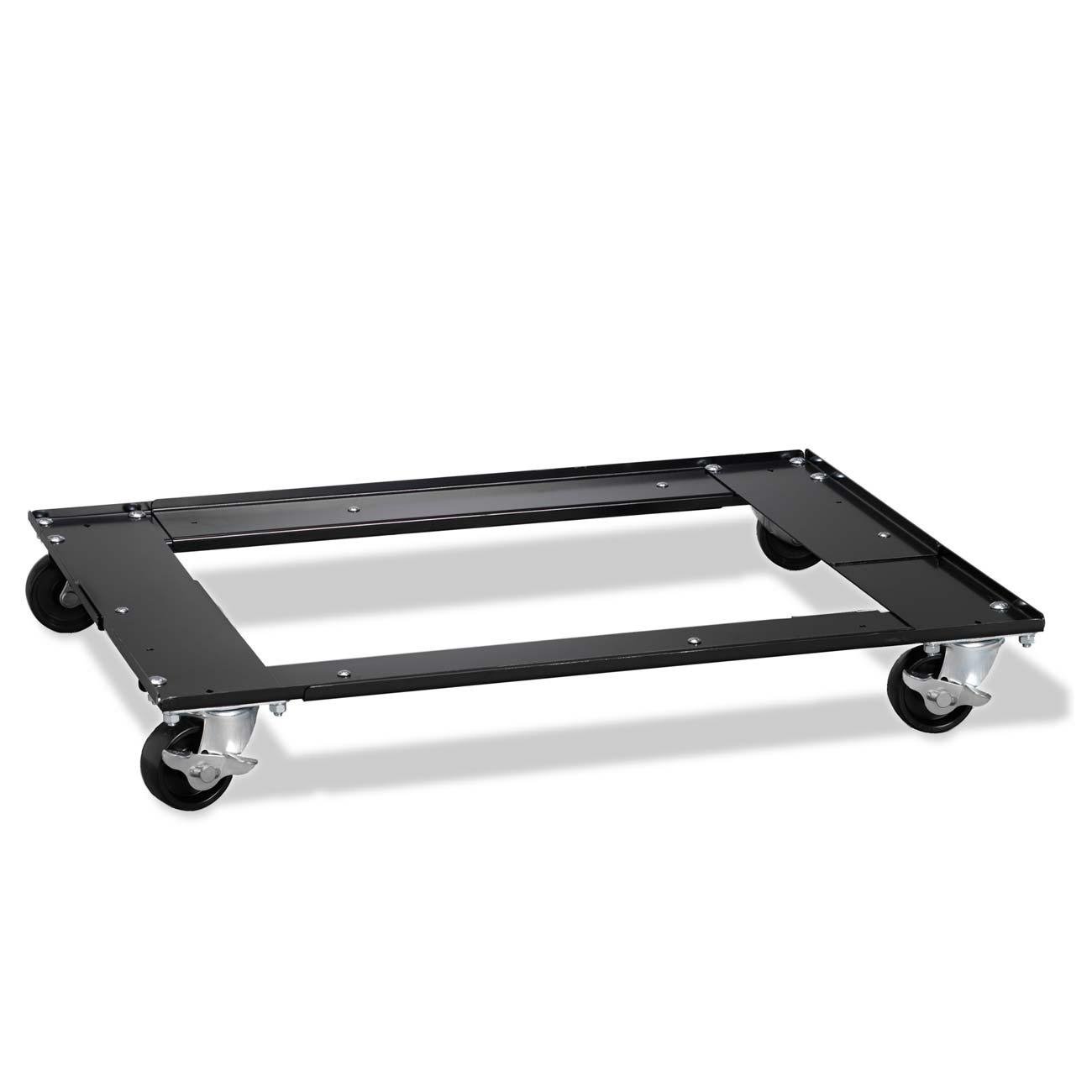 Hirsh Industries Commercial Cabinet Dolly, 5-1/2 by 27 by 5-1/2-Inch, Black