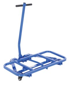 vestil desk-m desk mover, blue, 600 lb. capacity