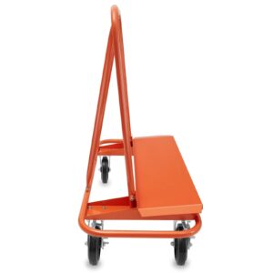 GypTool Heavy Duty Drywall Sheet Cart & Panel Dolly - Orange