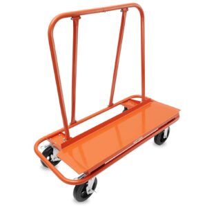 GypTool Heavy Duty Drywall Sheet Cart & Panel Dolly - Orange