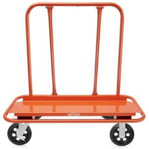 GypTool Heavy Duty Drywall Sheet Cart & Panel Dolly - Orange