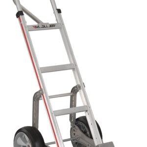 Magliner HRK15AUAE3 Self-Stabilizing Hand Truck, Vertical Loop Handle, Interlocked Microcellular Foam Wheels, Straight Back Frame, 500 lb Capacity