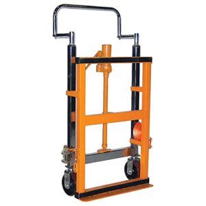 global industrial hand operated hydraulic furniture & equipment moving dolly