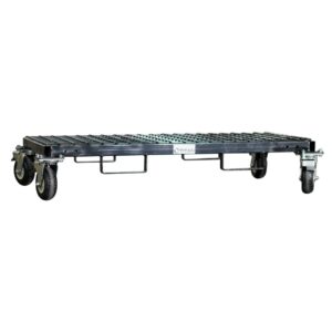 titan attachments heavy duty rolling platform base with fork pockets 2,500 capacity