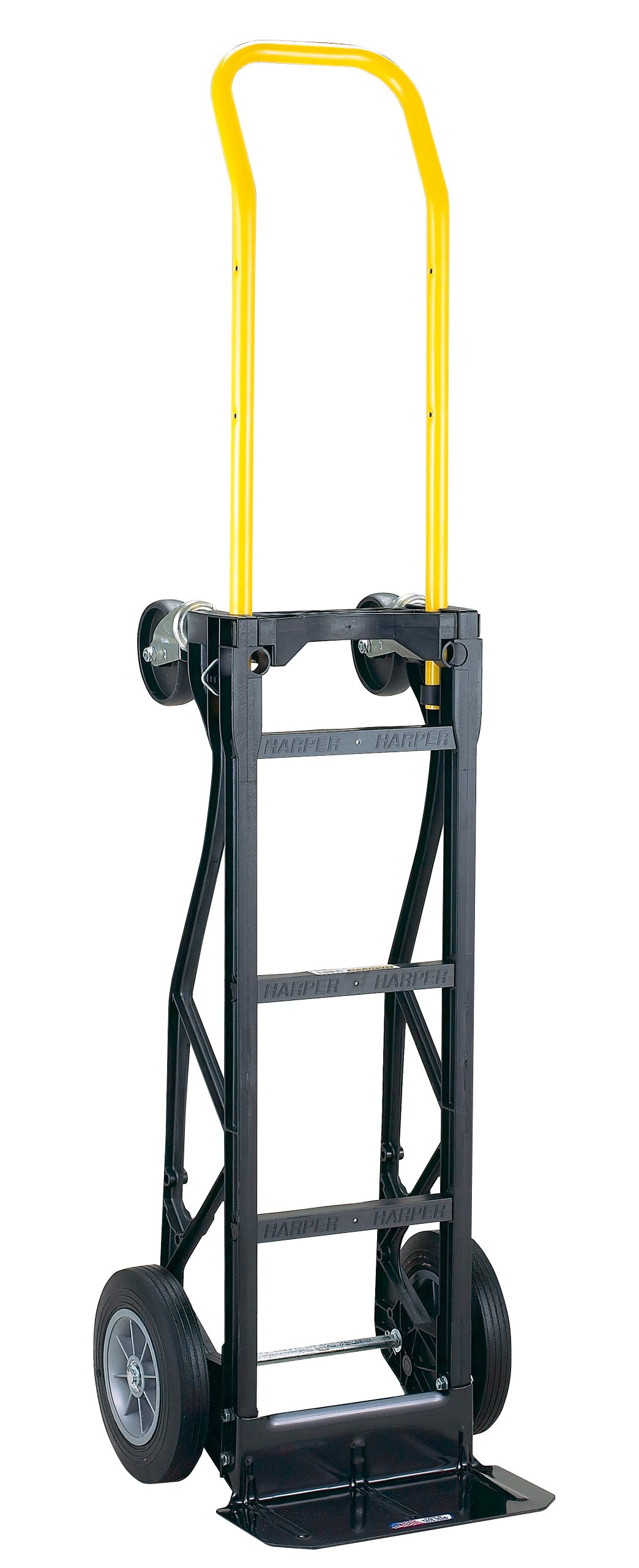 Harper Trucks Hand Truck and Dolly Bundle with Shoulder Dolly Lifting Straps