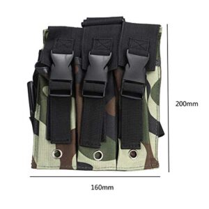 Small For Tactical Motorcycle Riding Men's Canvas Hip Fanny Pack Waist Thigh Drop Leg Bag (Color : Camouflage)