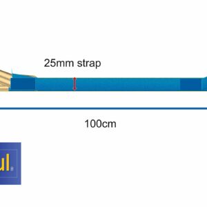 Safepul Dolly Strap 100cm x 25mm width strap ideal for lifting the dolly over steps - EN-12195 standard