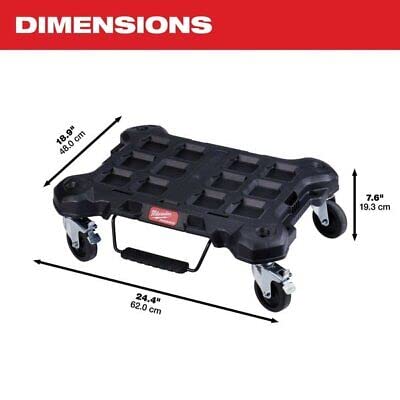 48-22-8410 for Milwaukee Packout Dolly Utility Cart 24.4 in. x 18.9 in.