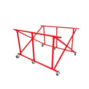 pick up bed dolly - easily fold large auto body truck bed cart that holds up to 800 lbs