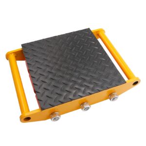 15t heavy duty machine dolly skate for industrial moving equipment machinery roller mover 9 rollen skates 360°swivel 13200lbs industrial machinery mover warehousing transportation