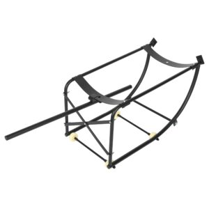 kuafu drum cradle 600lbs movable 55 gallon drums cradle drum stand black powder coated steel