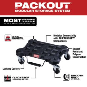 NVVBIK Fits Milwaukee 48-22-8410 PACKOUT Dolly, Black