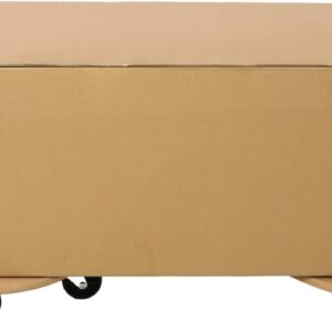 Furniture Moving Dolly, Heavy Duty Wood Rolling Mover with Wheels for Piano Couch Fridge Heavy Items, Securely Holds 500 Lbs (2pcs 15" Round Platform)