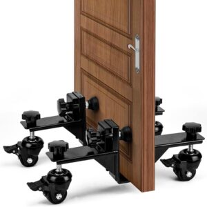 Bothyi Door Installation Kits for 1-3/8" and 1-3/4" Pre Hung, Slab, Bar Doors Front Doors, Steel Door Installation Tools with Roller