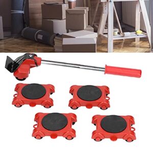 MUNEFE Furniture Lifter Mover Tool, Heavy Duty Handlin Tool Base, Heiht Mover Tools with 4 Sliders for Heavy Furniture