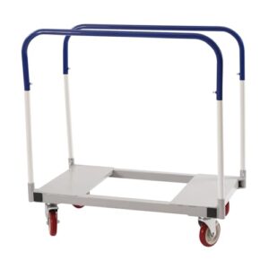 1500 lb panel cart large capacity sturdy construction low noise easy to assemble carry store clean smooth casters handle bars square plug with steel frame for hotels, banquet halls weddings events