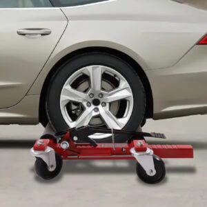 Fronimo 1500lb Truck Car Wheel Ratchet Type, Moving Dolly Ratcheting Wheel Dolly Auto Vehicle Positioning Moving Lift Jack for Parking Lots Towing Companies Car Showrooms