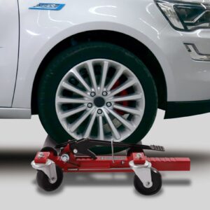 Fronimo 1500lb Truck Car Wheel Ratchet Type, Moving Dolly Ratcheting Wheel Dolly Auto Vehicle Positioning Moving Lift Jack for Parking Lots Towing Companies Car Showrooms