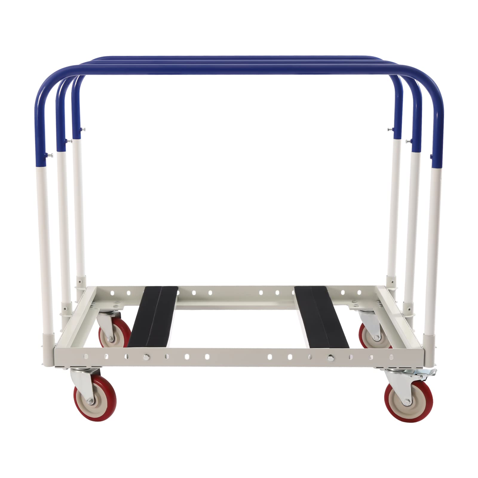 BANEBONE Heavy Duty Planks Cart Trolley 1000 lbs Steel Panel Truck Trolley Large Capacity Panel Truck Adjustable Low Noise W/ 4 Swivel Casters for Transport Heavy Objects Planks