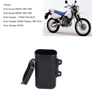 Motorcycle Tool Box, Motorcycle Repair Storage Box, Motorcycle Repair Containers with ABS Plastic Fit for TW200