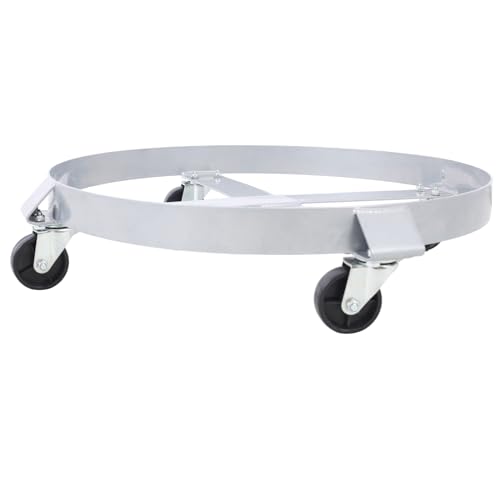 Qzntinrt Heavy Duty 55 Gallon Drum Dolly Set with Swivel Wheels - 4 Pk