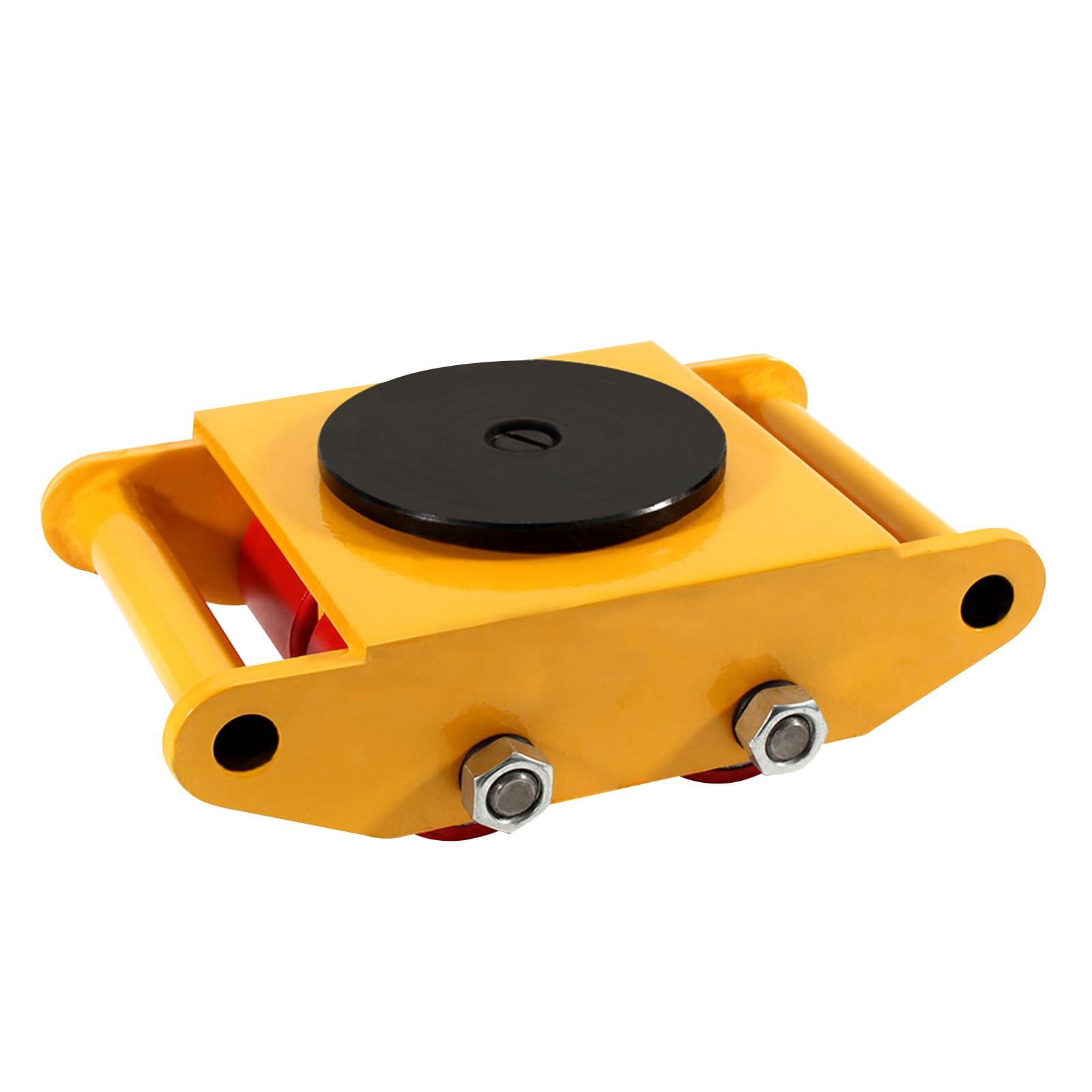 Machinery Mover 6T Machinery Skate Dolly Heavy Duty Industrial Machinery Mover with 360° Rotation Cap for Industrial Moving Equipment