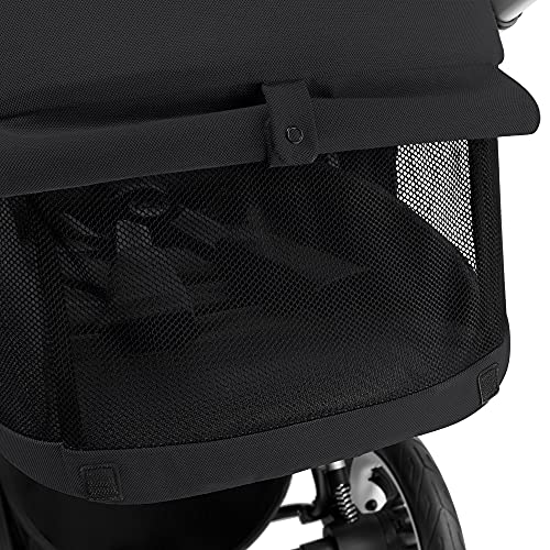 Cybex Talos S Lux Stroller, AllTerrain Wheels, FrontFacing or ParentFacing Seat Positions, OneHand Fold, Multiposition Recline, Deep Black