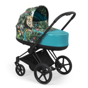 CYBEX We The Best by DJ Khaled PRIAM Lux Carry Cot, Portable Travel Bassinet with XXL Sun Canopy