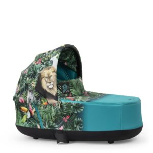 CYBEX We The Best by DJ Khaled PRIAM Lux Carry Cot, Portable Travel Bassinet with XXL Sun Canopy