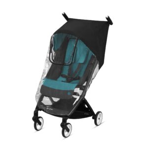 cybex libelle stroller rain cover, transparent, stroller accessory, baby travel weather shield