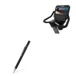 boxwave cybex r series upright bike stylus pen, [finetouch capacitive stylus] super precise stylus pen for cybex r series upright bike - jet black