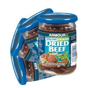 Armour Star Sliced Dried Beef, Jarred Meat, 2.25 OZ | 6 Count_AB