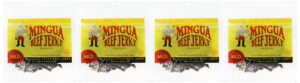 mingua mild beef jerky 4 pack (4-3.5oz packages * 14oz total)