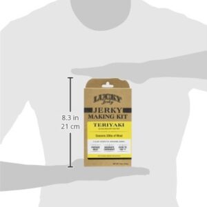 Lucky Jerky Teriyaki DIY Jerky Seasoning Kit - Seasons 20lbs of Meat