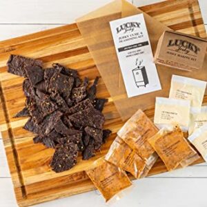 Lucky Jerky Teriyaki DIY Jerky Seasoning Kit - Seasons 20lbs of Meat